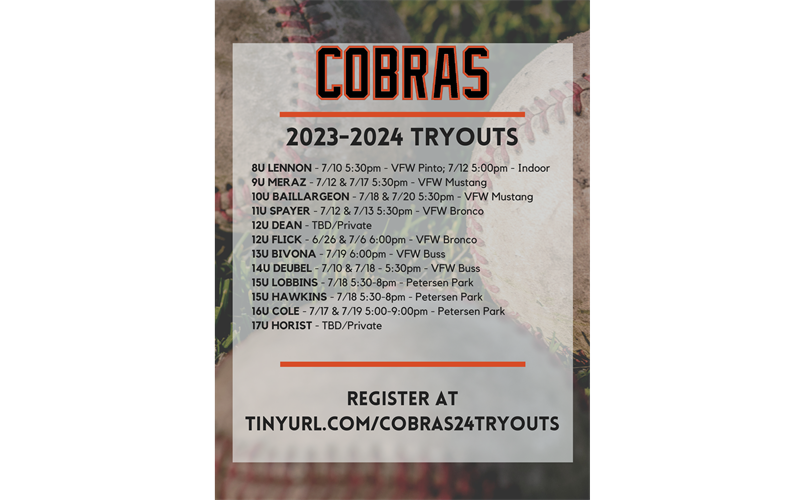 McHenry Cobras Baseball > Home